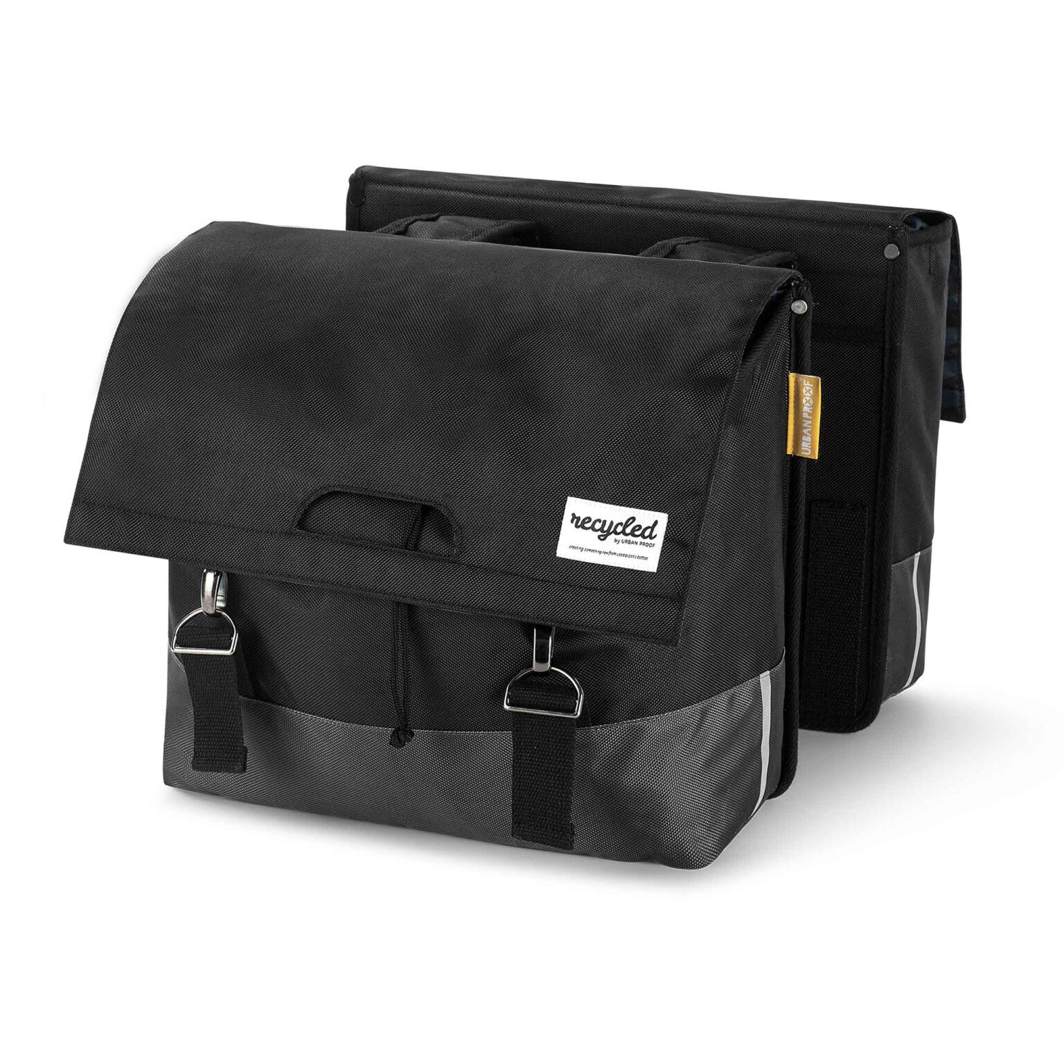 URBAN PROOF RECYCLED DOUBLE BICYCLE BAG 40L BLACK Urban Proof URBAN PROOF RECYCLED DOUBLE BICYCLE BAG 40L BLACK Urban Proof